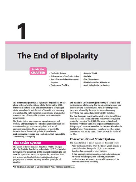 the end of bipolarity pdf