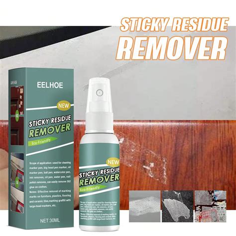 Car Adhesive Remover Spray Sticker Glue Residue Removal Solution Clean Residuals On Car Paint