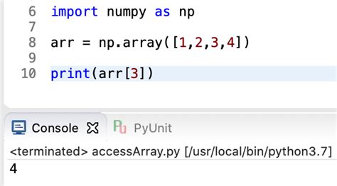การ Indexing Numpy Array Computer And Languages