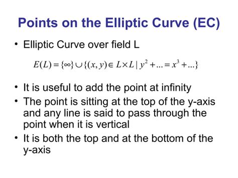 Elliptical Curve Cryptography Ppt