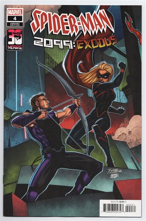 Spider Man 2099 Exodus 4 Ron Lim Connecting Variant Marvel 2022 NM