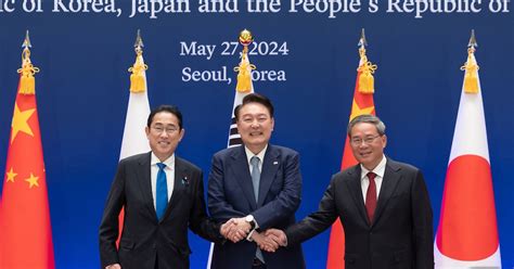 한중일 정상회의 공동선언 산업망 협력 문구 일본 요구로 빠져