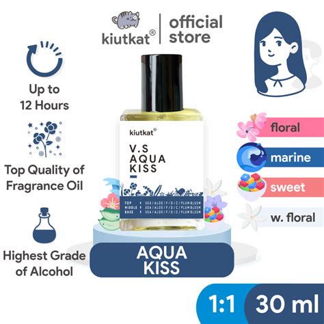 Jual AQUA KISS By KIUTKAT Parfum Wanita Original Isi 30ml Searah VICTORIA S SECRET AQUA