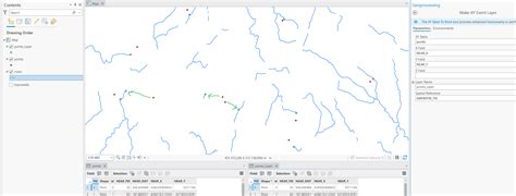 Arcgis Pro How To Transpose Points On A Line Geographic Information