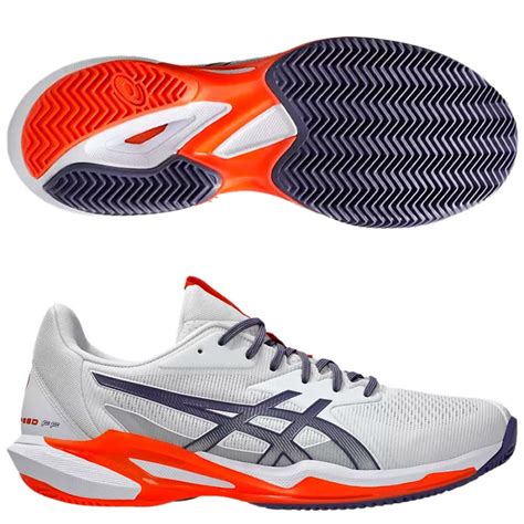 Asics Solution Speed Ff3 Clay Bianche 2025 Massima Velocità Flessibilità Zona De Padel
