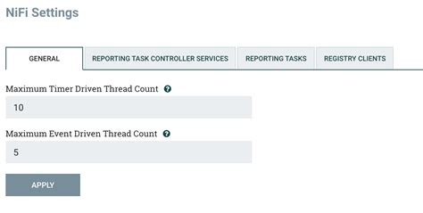 Configuring Thread Pool Size