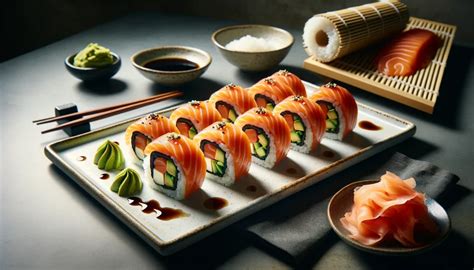 Salmon Roll Recipe Delicious Sushi Delight