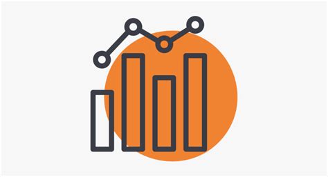 Icon Data Analytics Orange Illustration Hd Png Download Kindpng