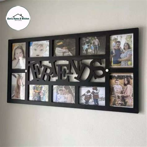 Jual Frame Foto Dinding Minimalis Set Bingkai Foto Keluarga Figura