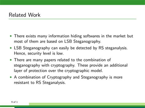 Steganography Using Visual Cryptography Ppt