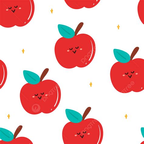 Cute Cartoon Characters Vector Art Png Seamless Pattern Cartoon Cute
