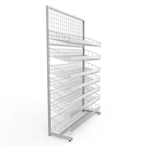 Стійка прикасова на 7 полиць Купити за 5060 грн Торгове обладнання Для снекової продукції