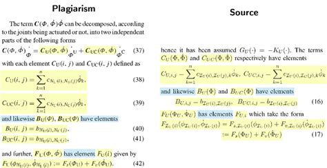 1 Excerpt From A Plagiarized Engineering Publication And Its Source Download Scientific Diagram
