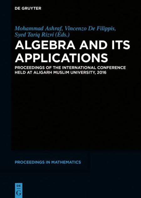 Algebra And Its Applications Proceedings Of The International