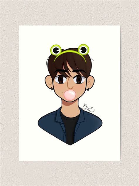 Ribbit Art Print By Cassocarr Redbubble