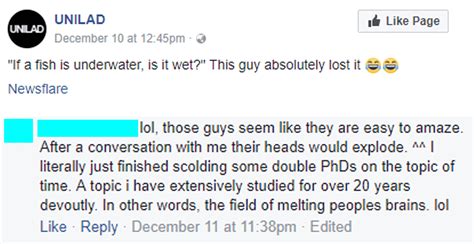 Hes In The Field Of Blowing Peoples Brains Riamverysmart