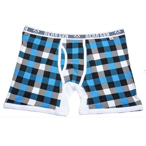 Bear Skn Long Leg Bamboo Boxer Brief Ice Blue Backwoods The Tool
