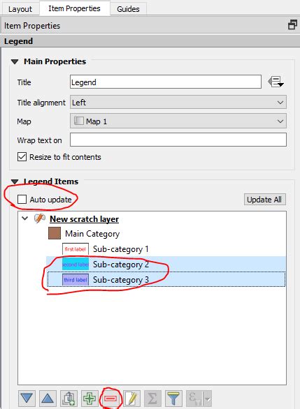 Print Composer QGIS Styling A Legend Geographic Information Systems Stack Exchange