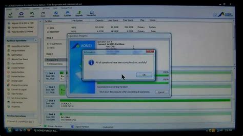 Convert Fat16 Fat32 File Systems To Ntfs Youtube