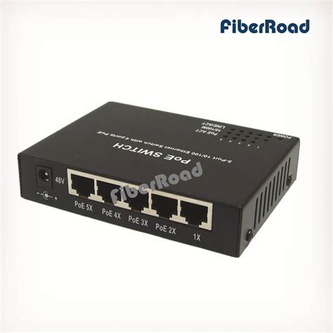 10 100M 5 Ports Ethernet POE Switch With 4 Ports POE Output Shenzhen