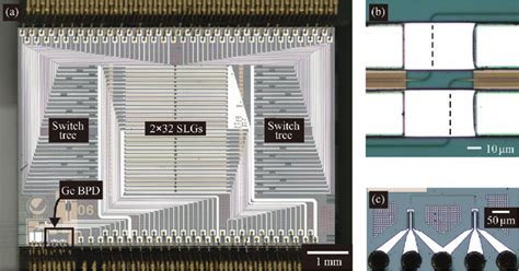 Experiment Using Integrated Lidar Chip A Total View Of The Chip