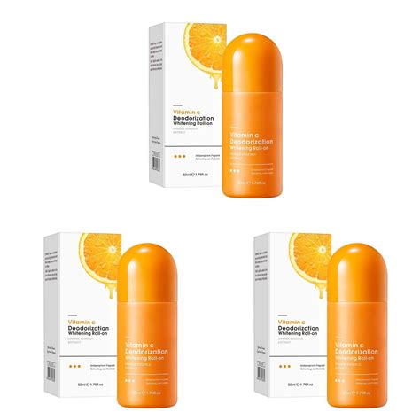 Donggwts Portable Vitamin C Underarm Antiperspirant Roll On Dry And