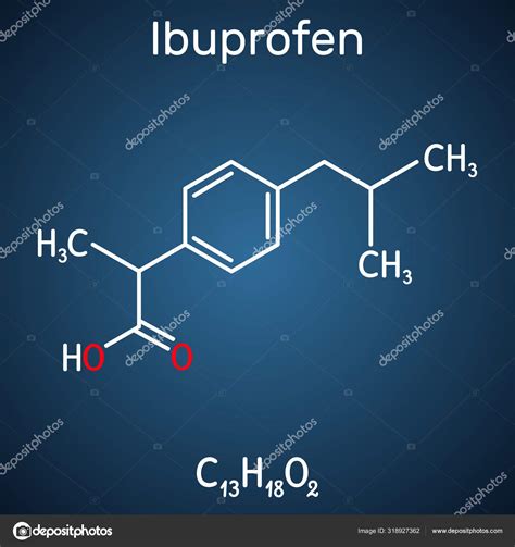 Ibuprofen Chemical Structure