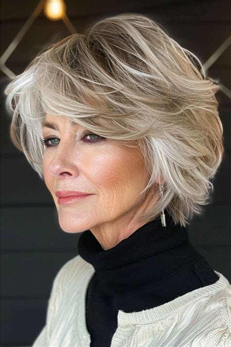 32 Classy Hairstyles For Women Over 60 With Fine Hair Thin Hair Short