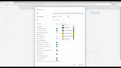 How to configure API access to Google Play Console/ How to create a ...
