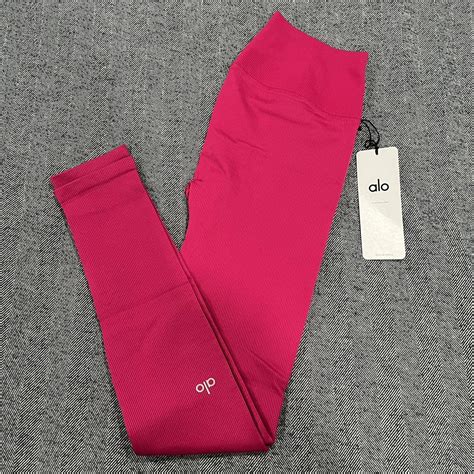 Alo Seamless High Waist Ribbed Legging Free Depop