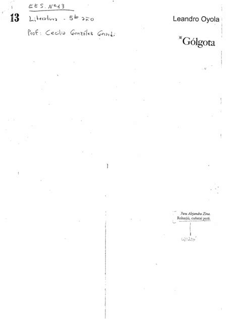GÓlgota Pdf