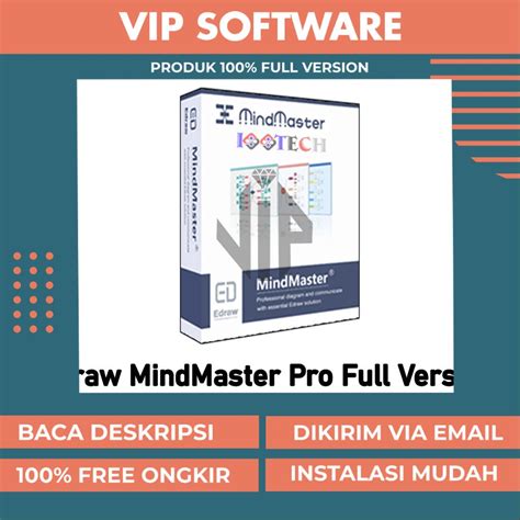 Jual Edraw MindMaster Pro Full Version Lifetime 2019 2020 Shopee