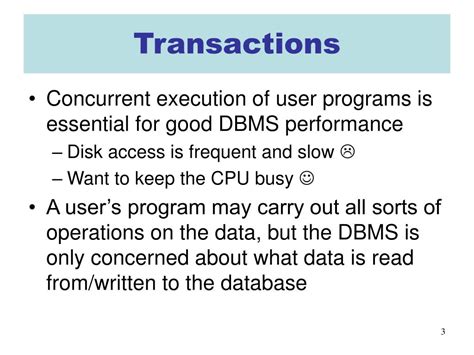 Ppt Lecture 08 Transaction Management Overview Powerpoint
