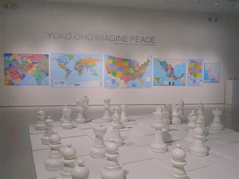 Yoko Ono Imagine Peace Art Exhibition University Of La Verne