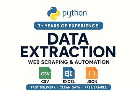 Do Web Scraping Data Mining And Build Custom Web Bots By Umerfarooqdev Fiverr