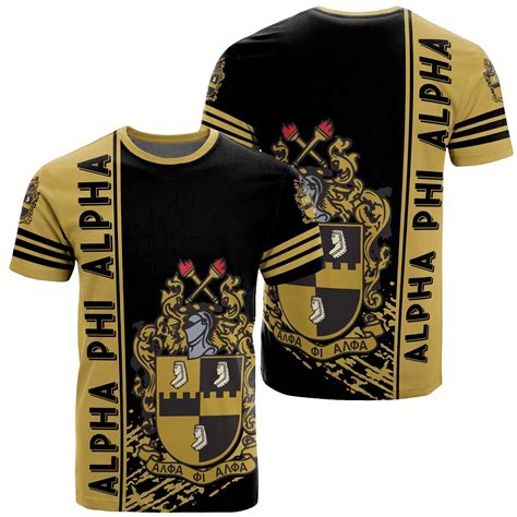 Fraternity Tshirt Alpha Phi Alpha Tshirt Quarter Style Kreamshirt