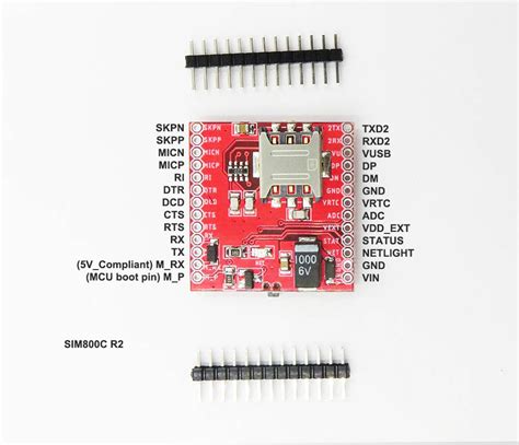 Sim800c Mini Embedded Board Ver Electrodragon