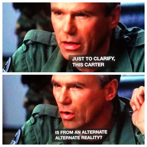 Watching Sg 1 For The First Time S3e6 Point Of View Rstargate