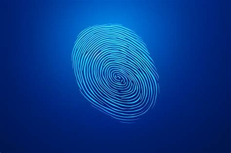 Premium Photo Security Access Cyber Technology Fingerprint Scan On