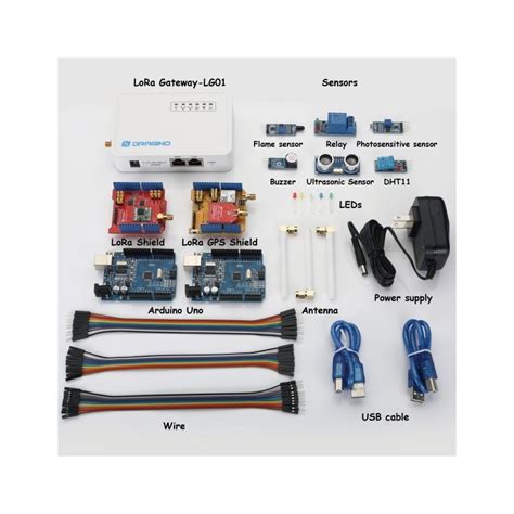 Lora Iot Development Kit V2 Based On The Lg01 N Iot Gateway