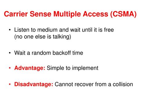 Ppt Medium Access Control Powerpoint Presentation Free Download Id