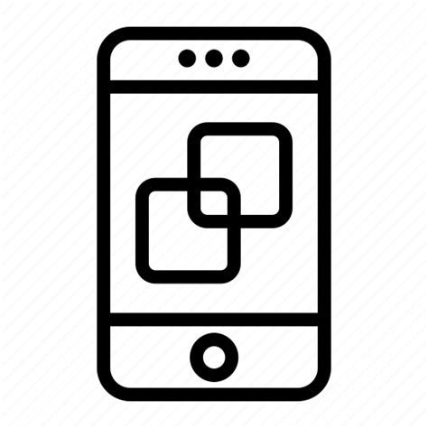 combine intersection electronics smartphone app icon download on