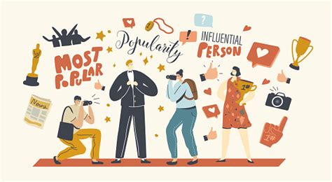 파파라치에게 포즈를 취하는 Vip 인이 그를 공격합니다 유명한 배우 또는 유명 인사 사진 작가의 관심을 끌기 인기 기술에 대한 스톡 벡터 아트 및 기타 이미지 Istock