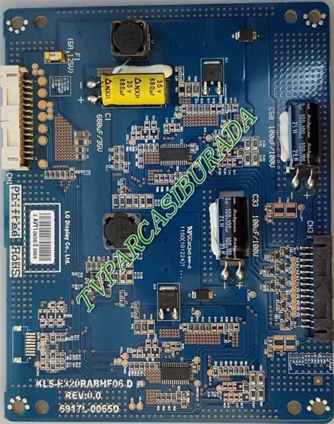 LG 32LV3400 ZG Led Driver Board 6917L 0065D KLS E320RABHF06 D KLS