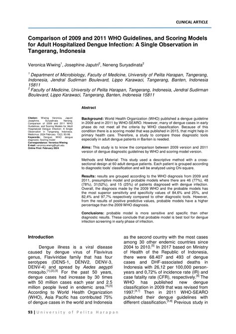 pdf comparison of 2009 and 2011 who guidelines and scoring models