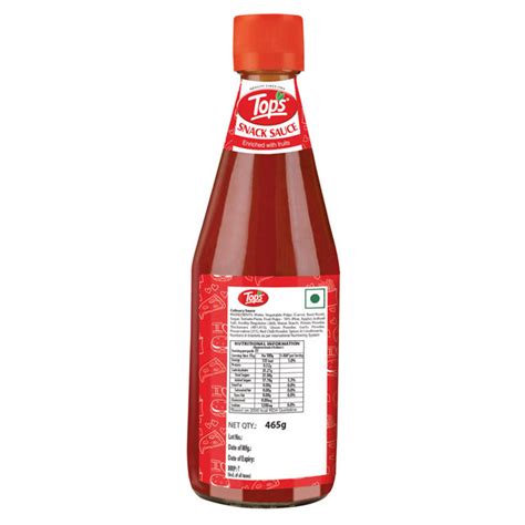Buy Snack Sauce Online At Best Prices In India Topsindia Tops India