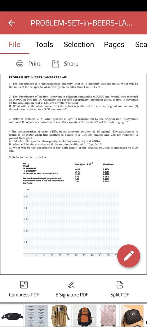 Solved Problem Set In Beers La File Tools Selection Pages Sca Print