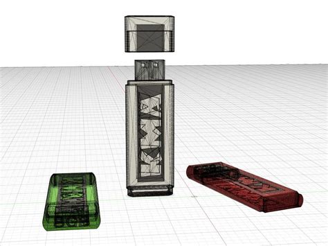 Flash Memory 8gb Model 1 Free 3d Model Cgtrader