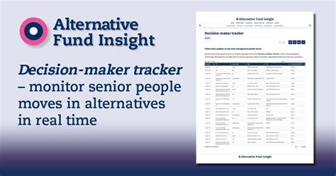 Decision Makers Tracker Alternative Fund Insight