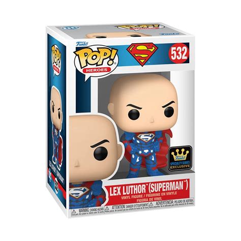 Funko Pop Dc Comics Heroes Lex Luthor Superman Vinyl Figure